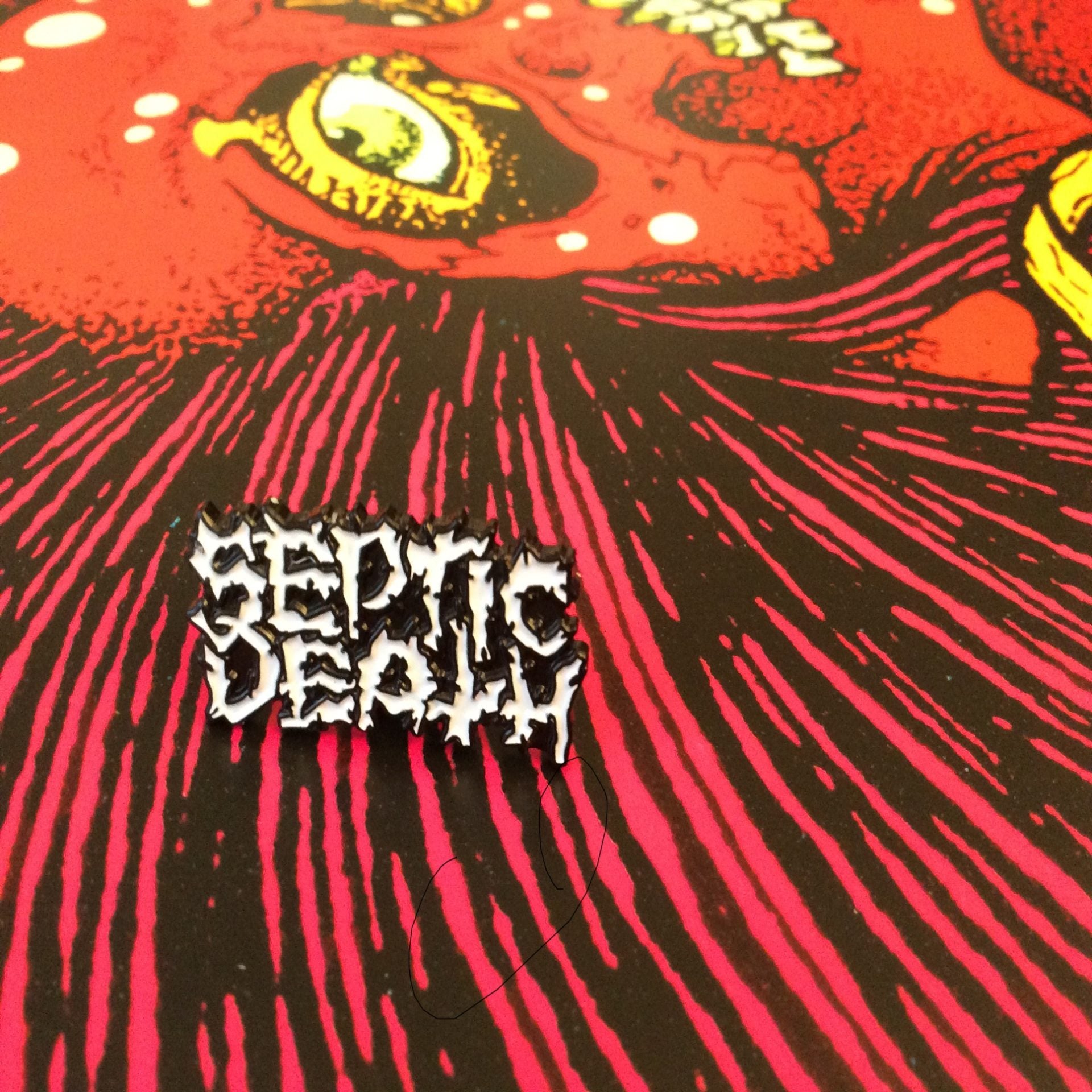 Septic Death White Text